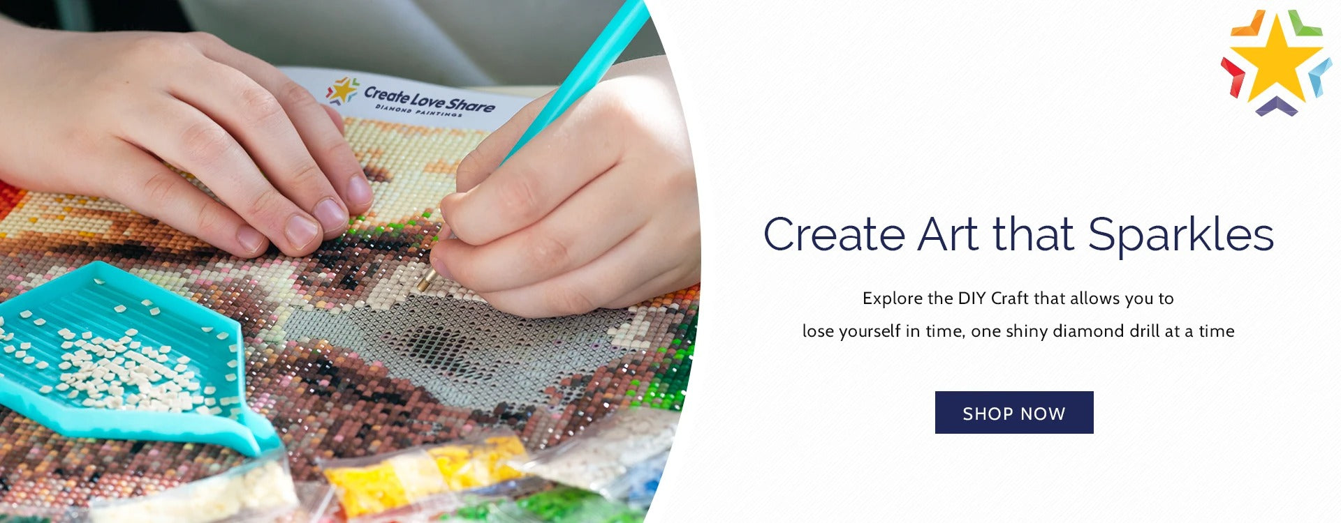 Premium Diamond Art Kits | Create Love Share Australia